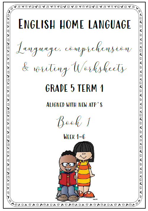 ENG HL WORKBOOK GRADE 5 TERM 1 2022 [BOOK 1] – Teacher-mom's Desk